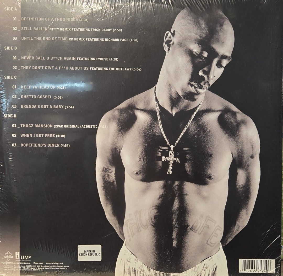 2Pac - LIFE - The Best of 2Pac Part 2 2LP 雙碟 黑膠唱片 NEW 全新 12" Vinyl, 興趣及 ...