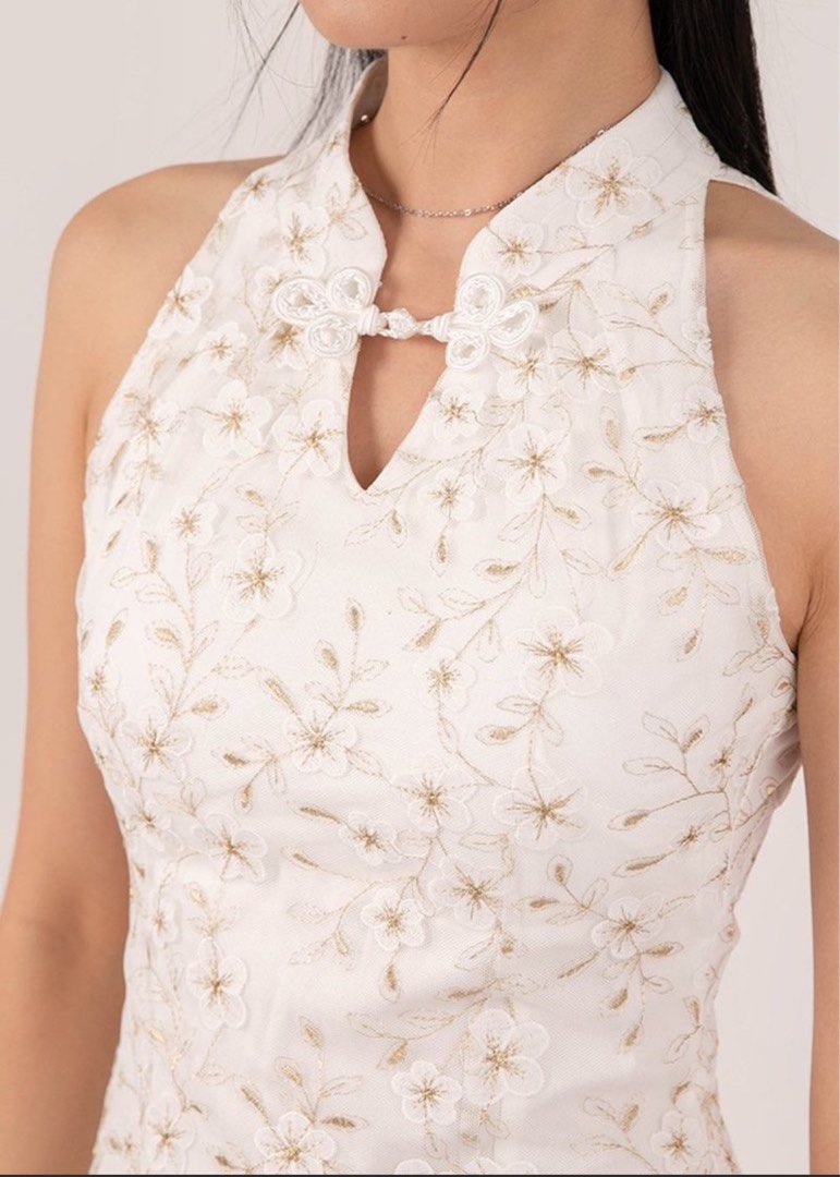 6 Style Imperial Cheongsam Gold, Women's Fashion, Dresses & Sets ...