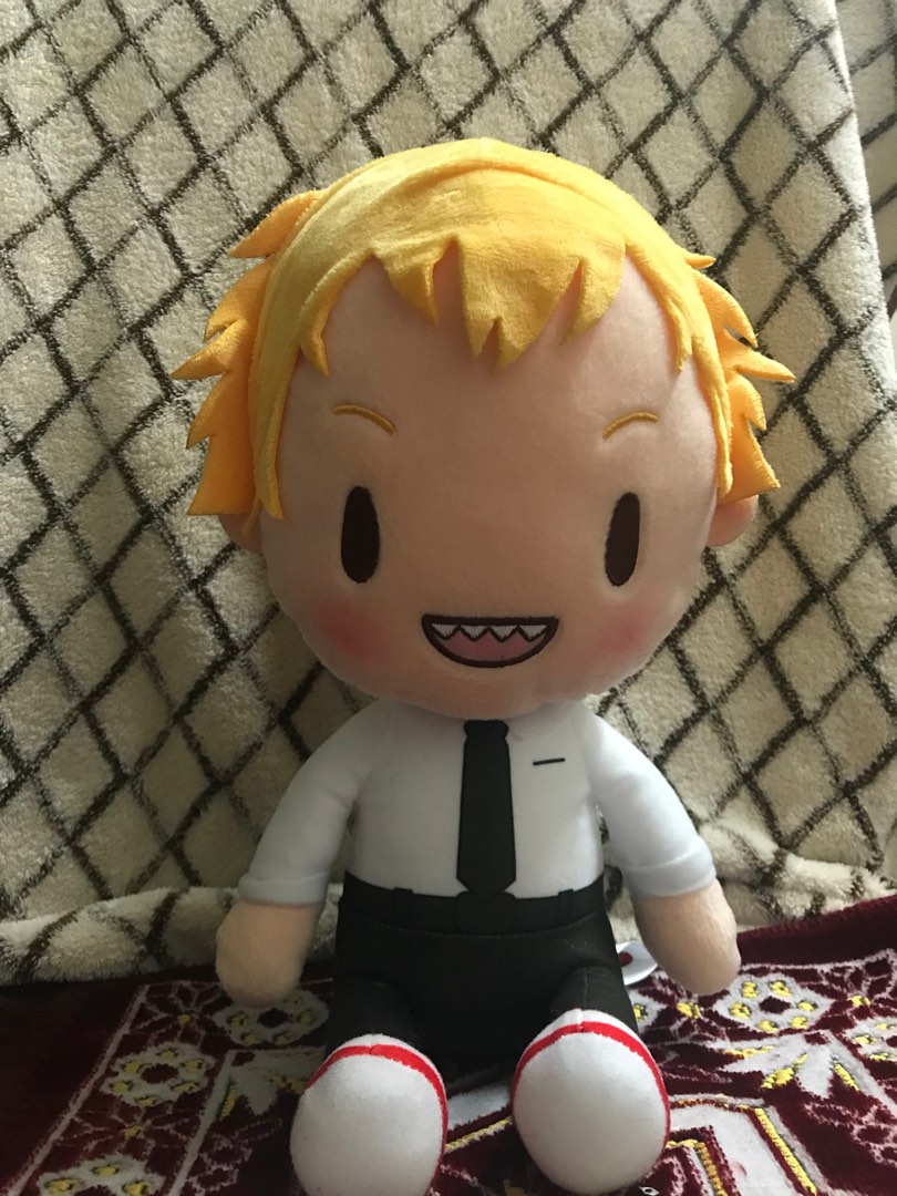 ( Chainsaw man ) denji plushie, Hobbies & Toys, Toys & Games on Carousell