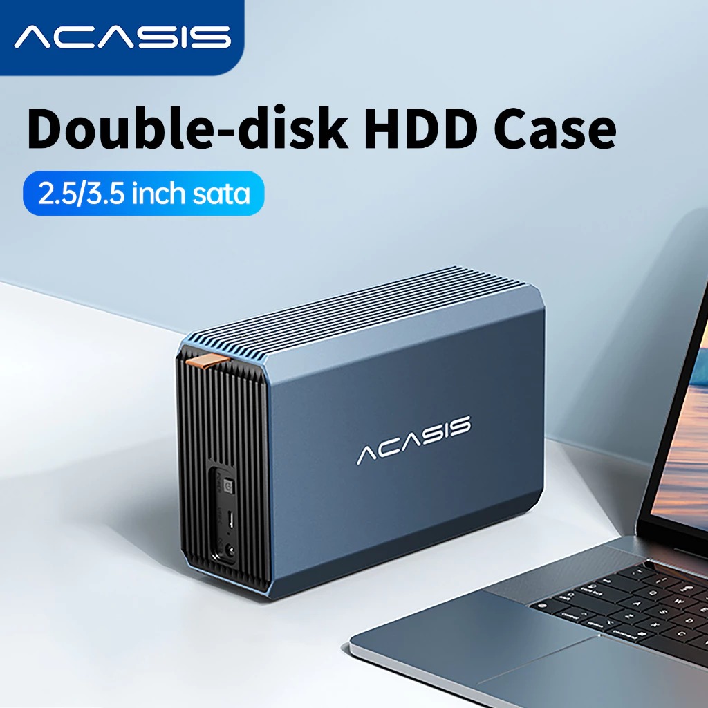 ACASIS Disk Array Desktop 2.5/3.5 Inch Mobile Hard Disk Box RAID Array ...