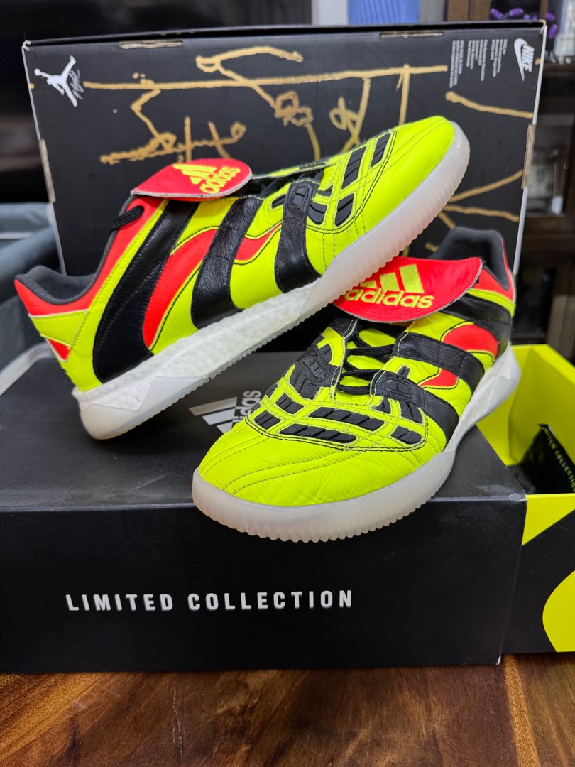 Adidas Predator Accelerator TR Electricity colour-way, 男裝, 鞋, 波鞋 ...