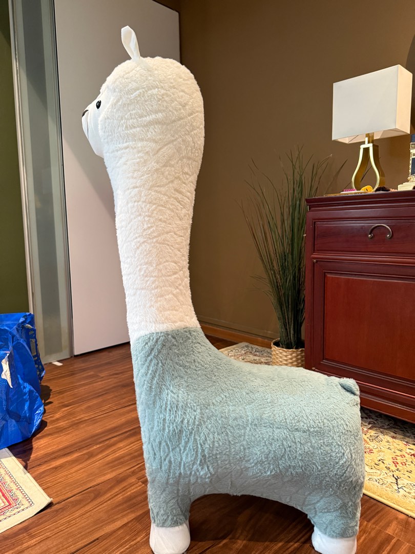 Alpaca/Llama Stool, Furniture & Home Living, Furniture, Chairs on Carousell