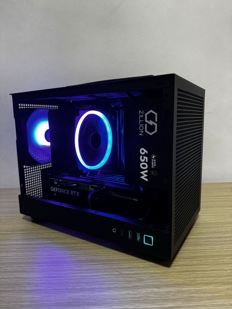 [NEW]AMD R5 7500F + RTX 4060/Intel Arc B580 Compact ITX Gaming PC ...