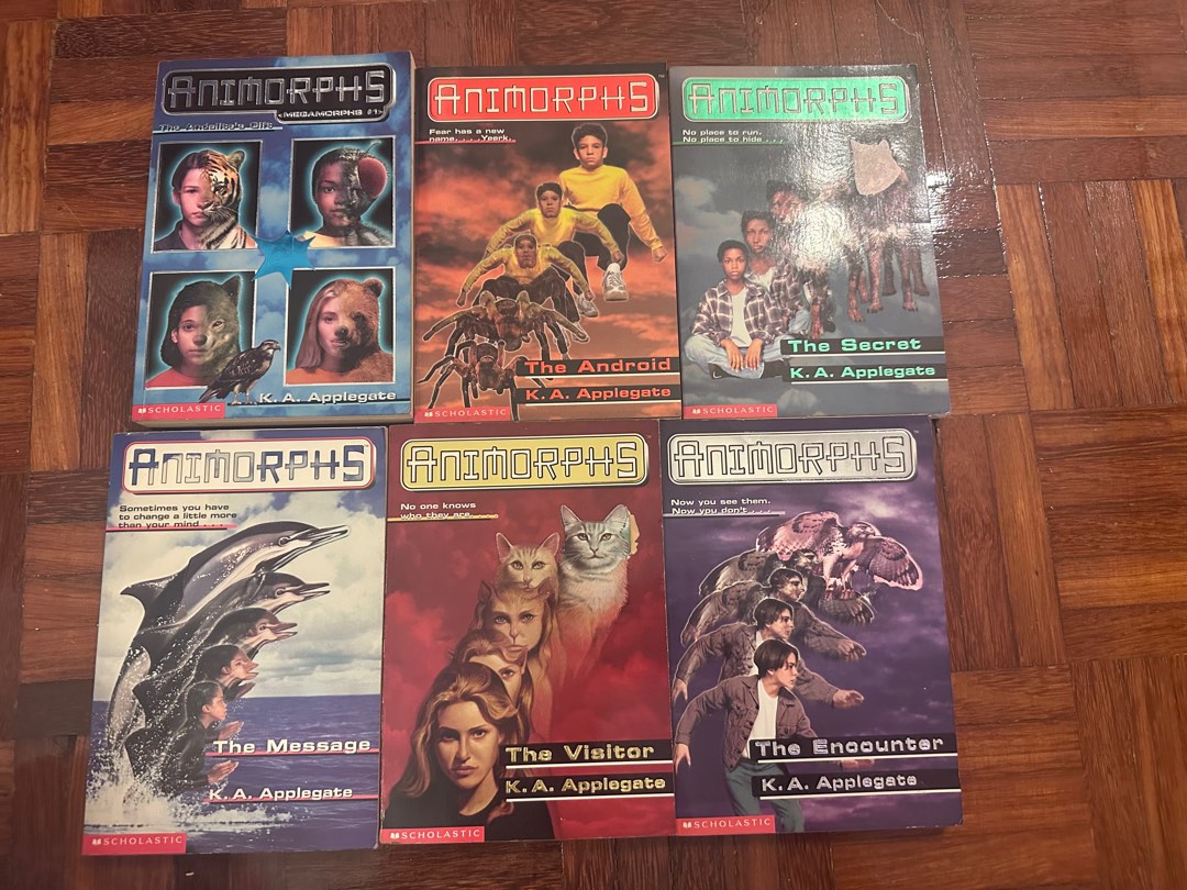 Animorphs - 10 books for young adults, Hobbies & Toys, Books ...
