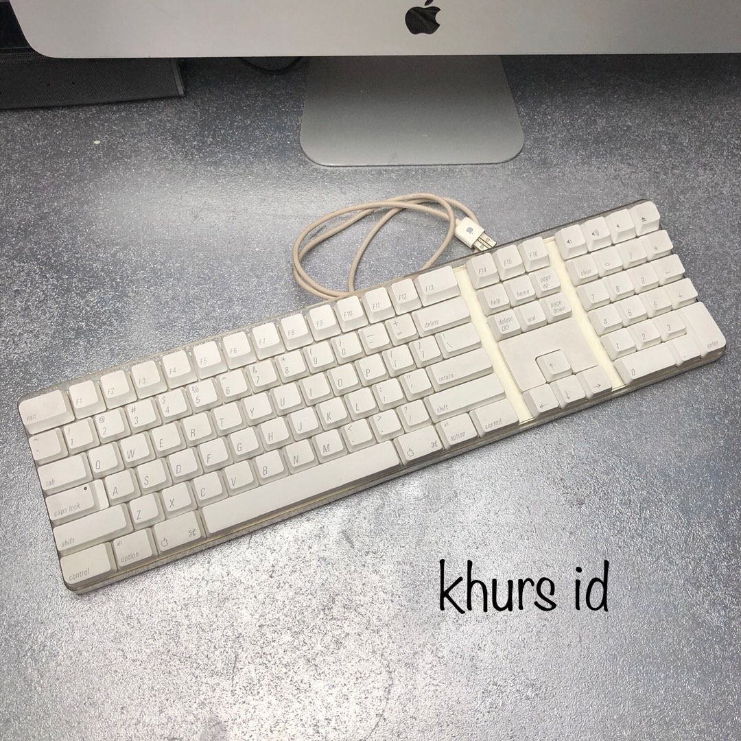 apple keyboard mechanical original copotan power mac g5, Elektronik ...