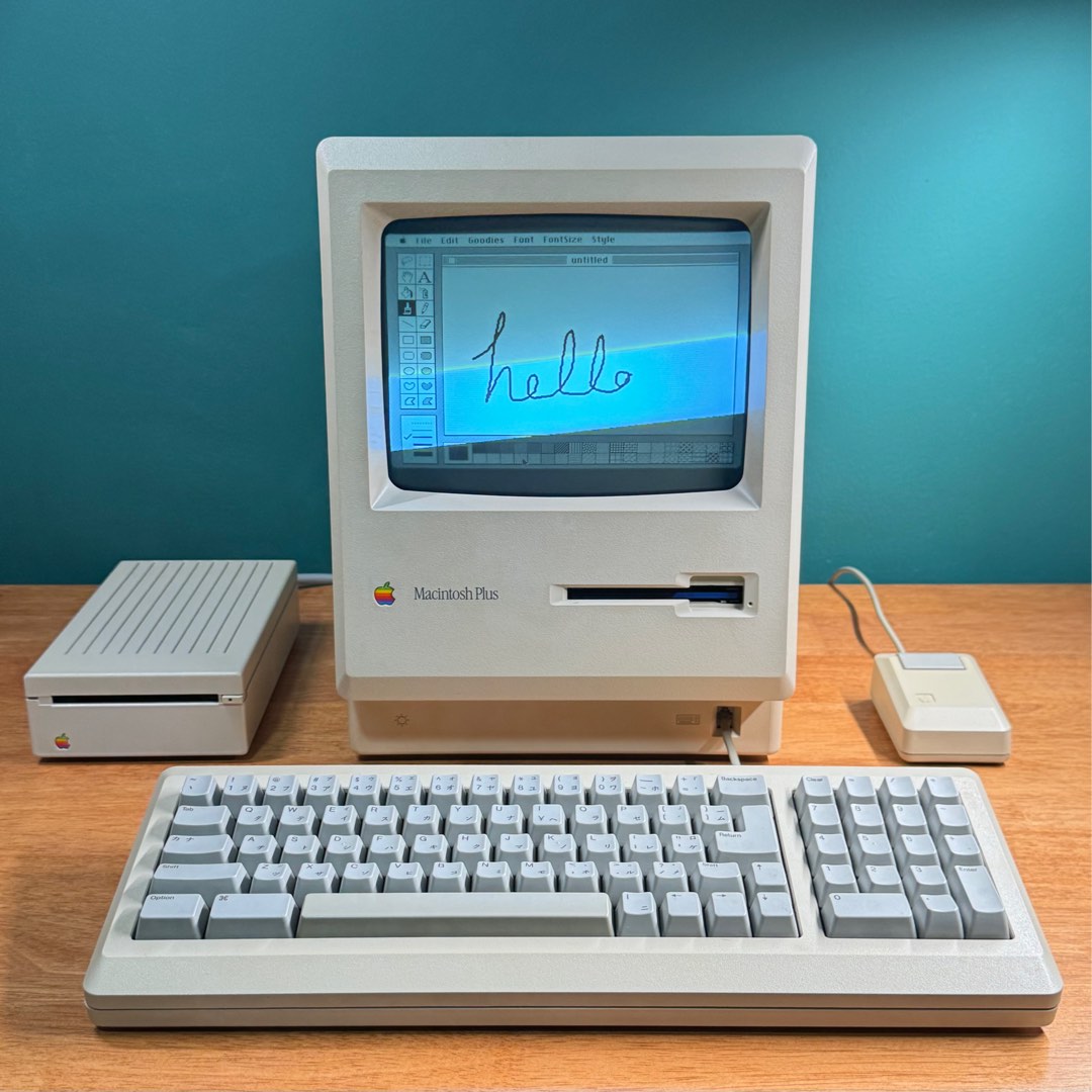 Apple Macintosh Plus Vintage Computer, Computers & Tech, Desktops on ...