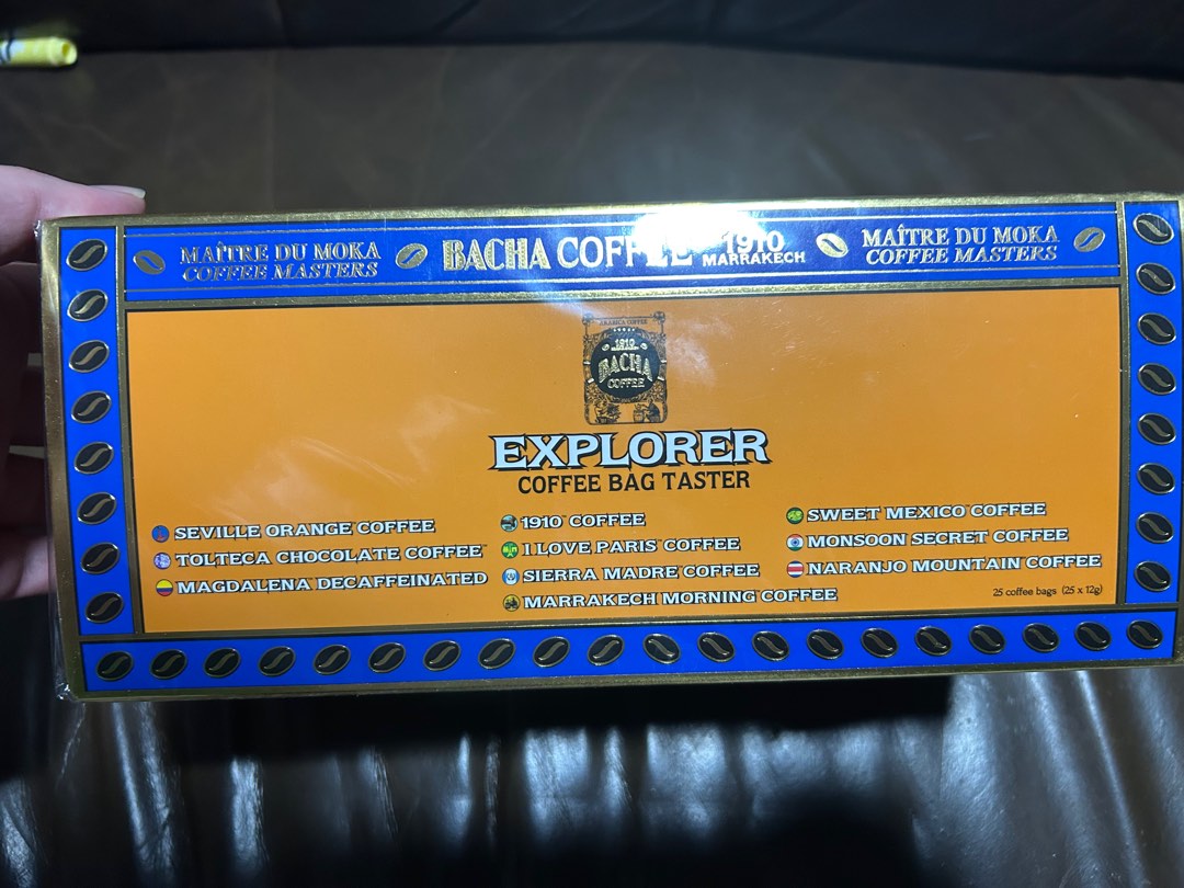 Bacha Explorer Coffee Taster, Food & Drinks, Beverages on Carousell
