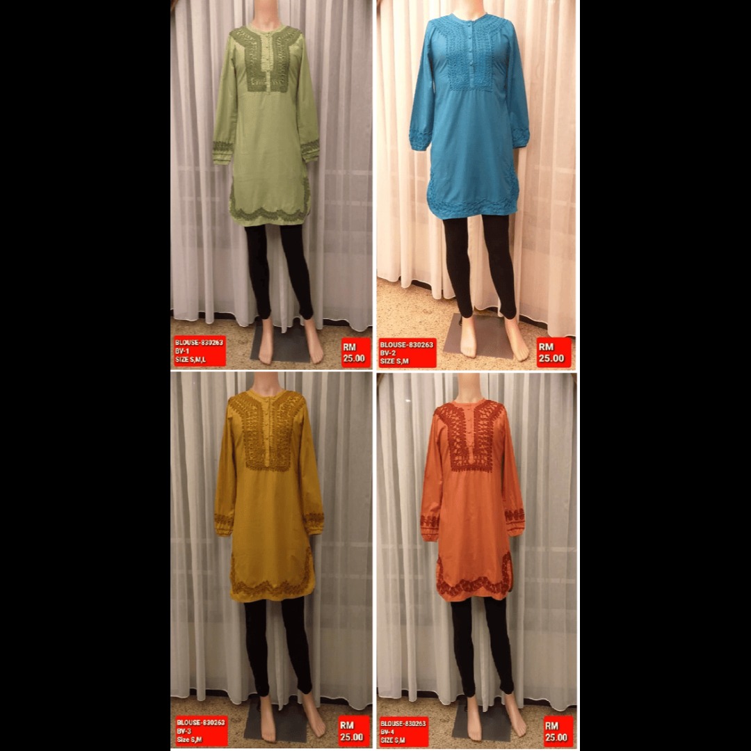 BAJU BLOUSE MUSLIMAH DUBAI ARAB KAIN KOREA FASHION WANITA MODEL CANTIK ...