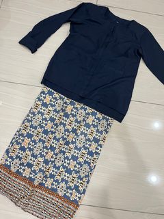 Baju Kurung Kedah, Women's Fashion, Muslimah Fashion, Baju Kurung ...