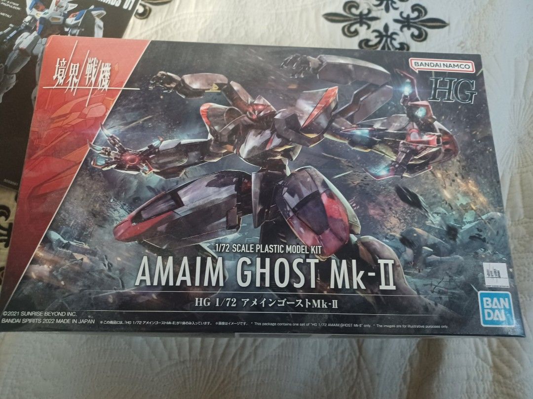 BANDAI Kyoukai Senki HG 1/72 AMAIM Ghost Mk-II (Unassembled), Hobbies ...