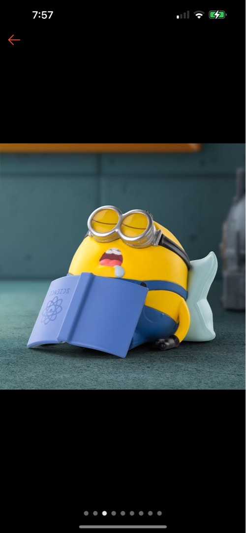 BN Popmart minions lazy every day (too lazy to study), Hobbies & Toys ...