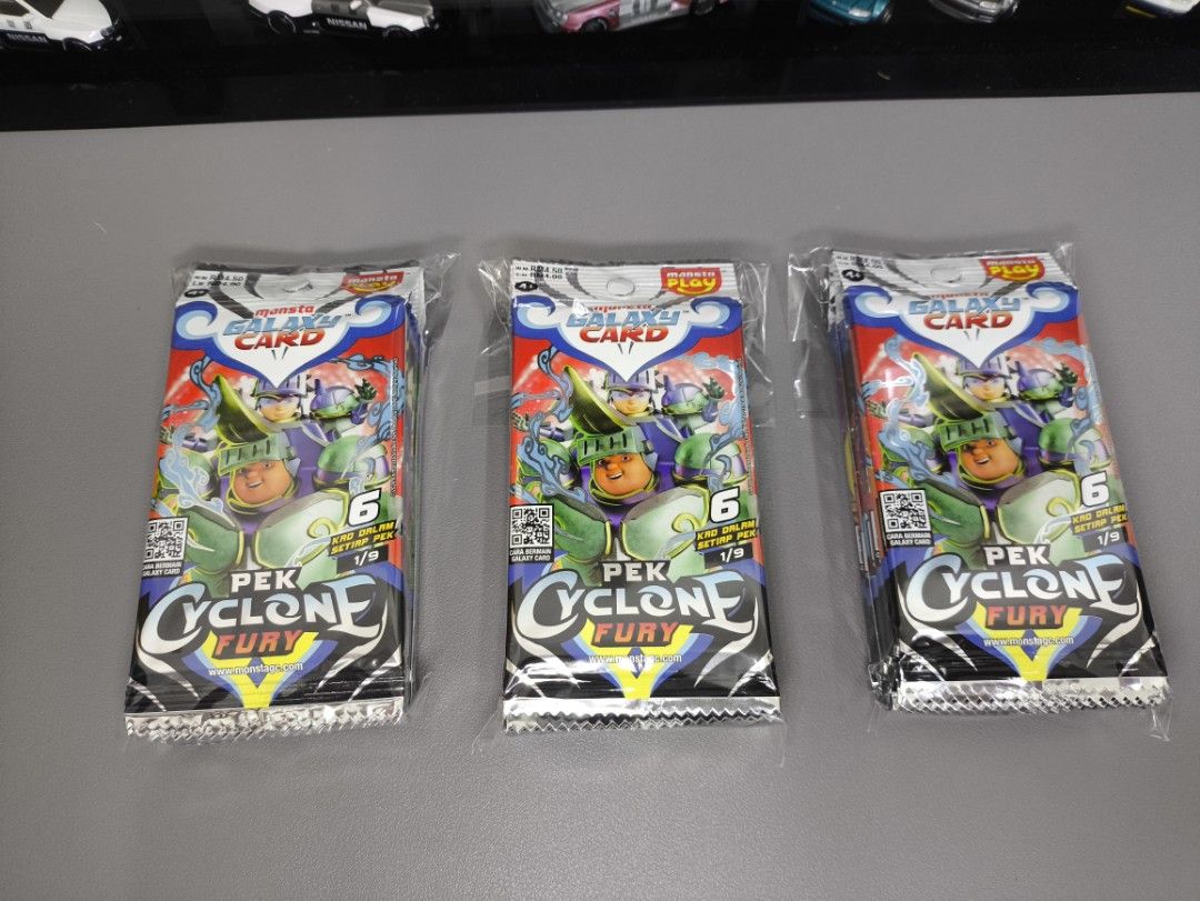 Boboiboy Pek Cyclone Fury 1-9, Hobbies & Toys, Toys & Games on Carousell