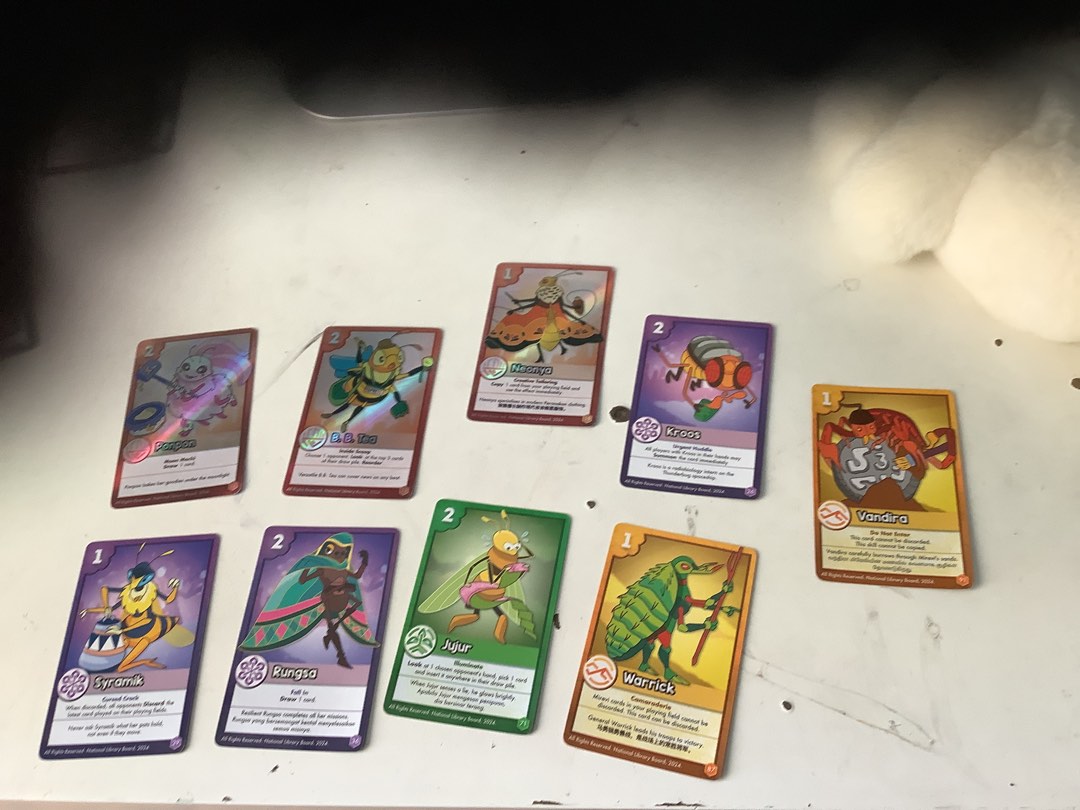 Book bug cards, Hobbies & Toys, Toys & Games on Carousell