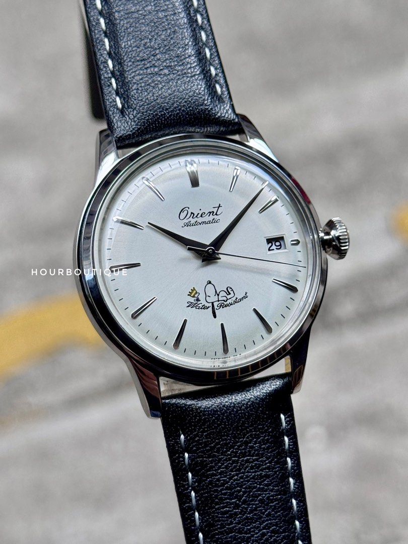 Brand New Orient Bambino 38mm X Peanuts Snoopy Limited Edition ...
