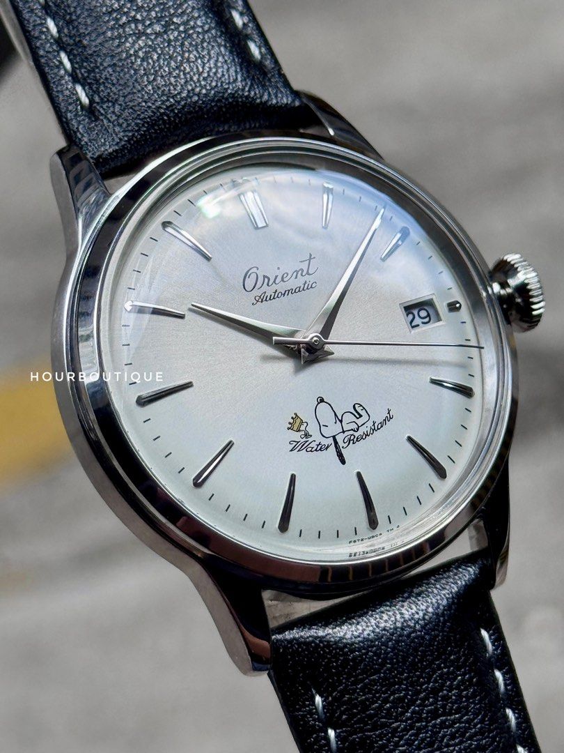 Brand New Orient Bambino 38mm X Peanuts Snoopy Limited Edition ...