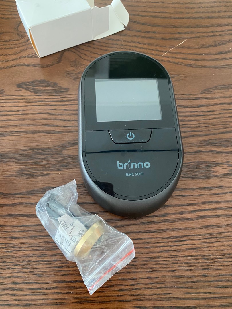 Brinno peephole camera, Furniture & Home Living, Security & Locks ...
