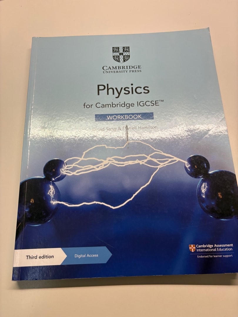 Cambridge IGCSE Physics Workbook 3rd edition, Hobbies & Toys, Books ...