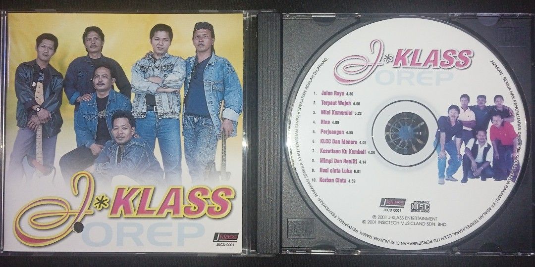 CD kumpulan J*Klass (1st Album), Audio, Portable Music Players on Carousell