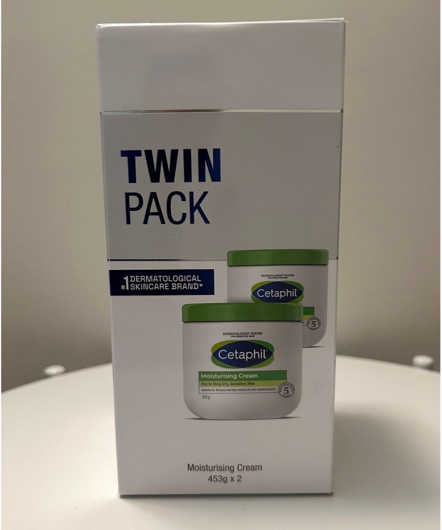 Cetaphil Moisturising Cream Twinpack, Beauty & Personal Care, Face ...