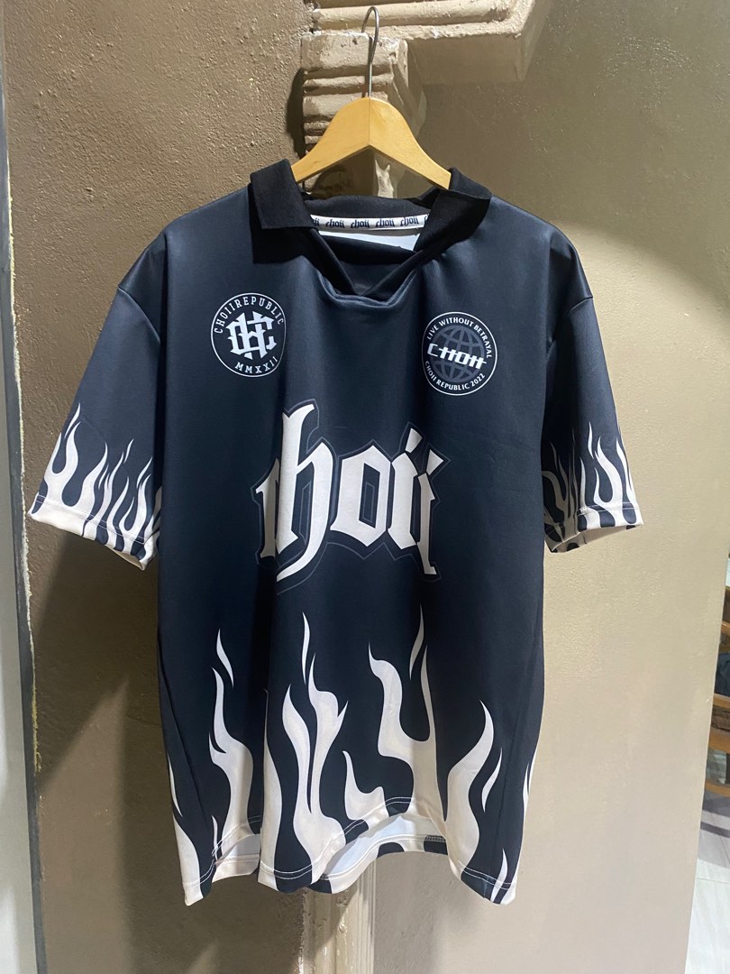 CHOII RETRO FIRE BONE (JERSEY), Men's Fashion, Activewear on Carousell