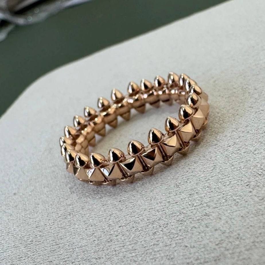CLASH DE CARTIER RING SMALL MODEL Rose gold color, Women's Fashion ...