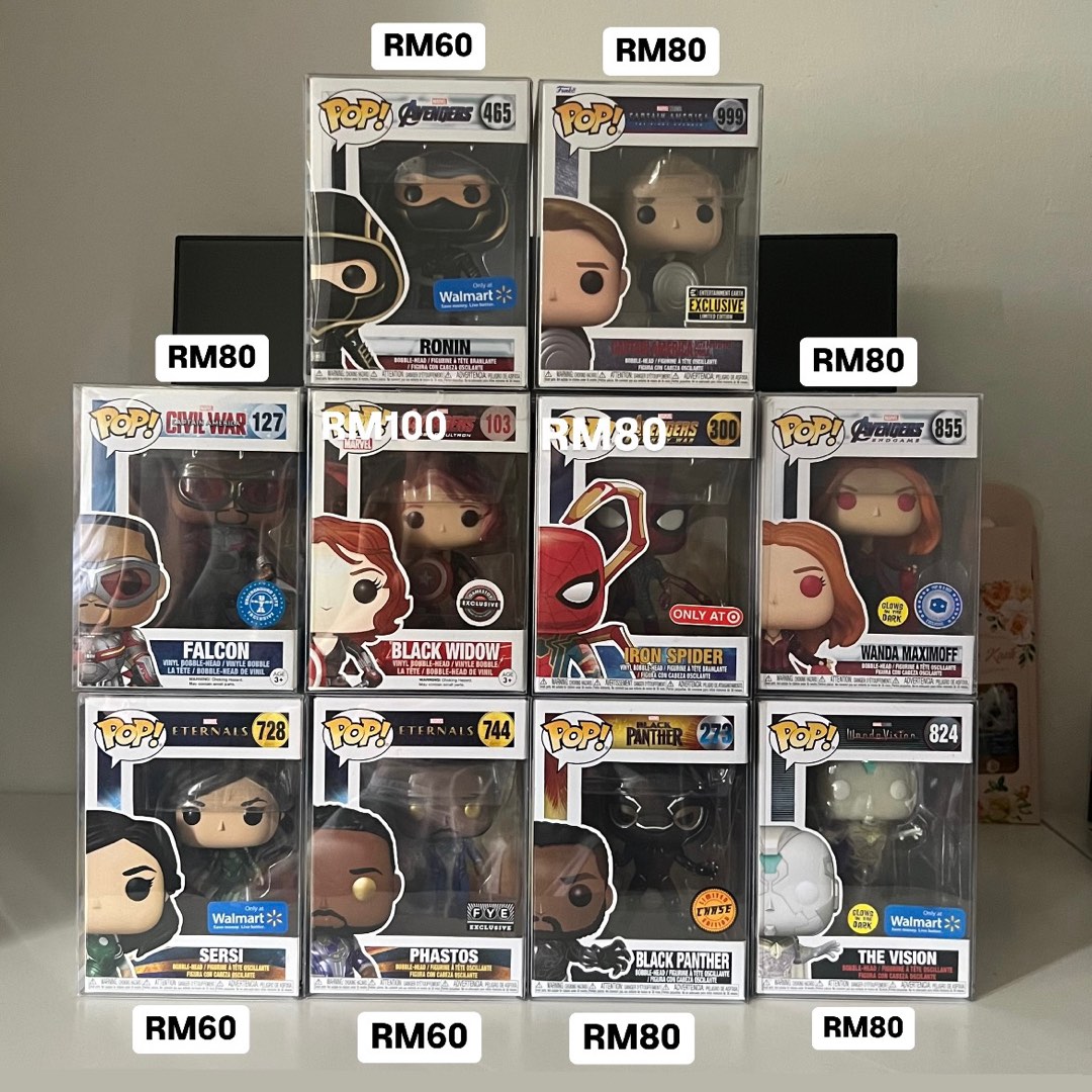 [Clearance] Funko pop! All Marvel MCU, Hobbies & Toys, Toys & Games on ...