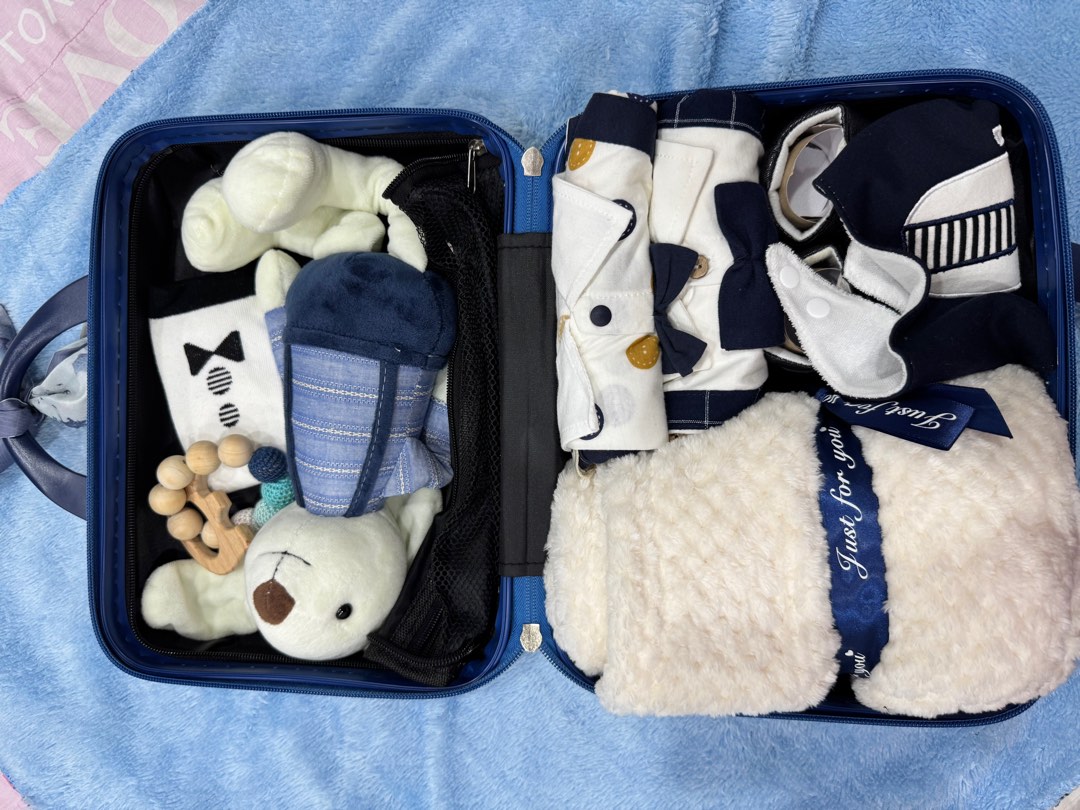 Dapper Baby Boy Outfit Set (9-12 Months) in Mini Luggage!, Babies ...