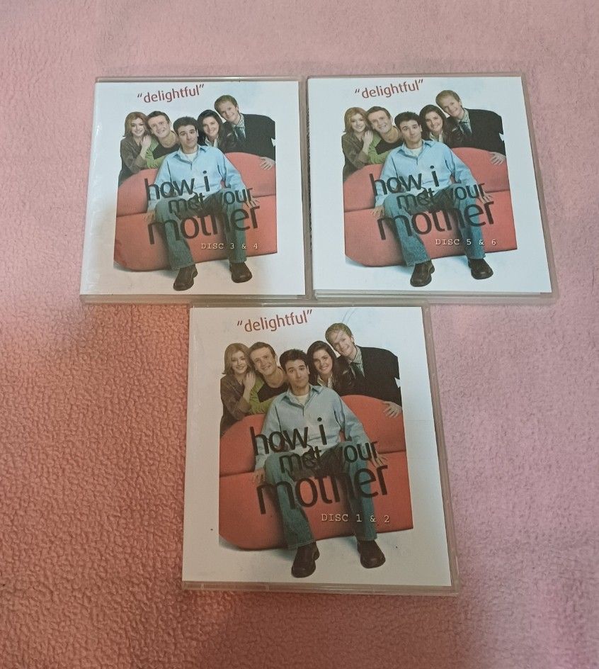 "Delightful" Romantic HIMYM How I Met Your Mother USA Sitcom DVD ...