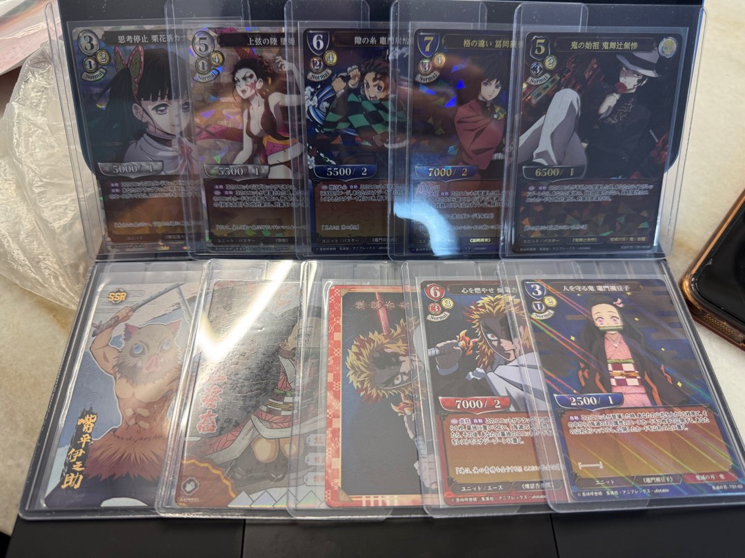 demon slayer build and battle cards clearance, Hobbies & Toys, Toys ...