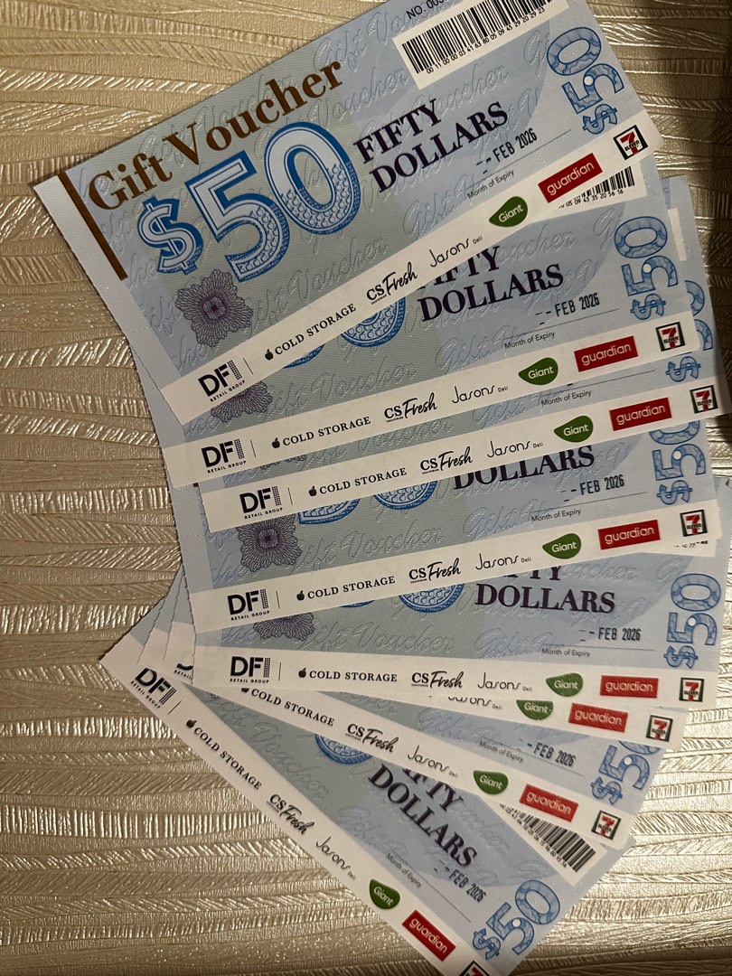 DFI vouchers up for grabs (Feb 2025), Tickets & Vouchers, Vouchers on ...