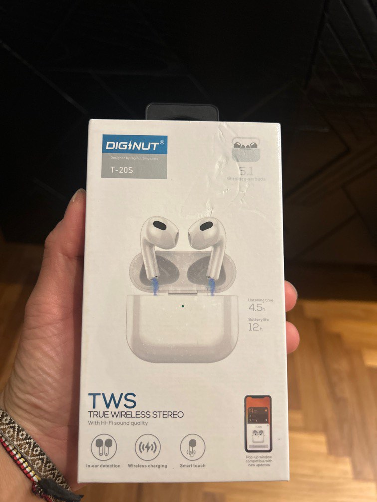 Diginut True Wireless Stereo Earphones, Audio, Earphones on Carousell