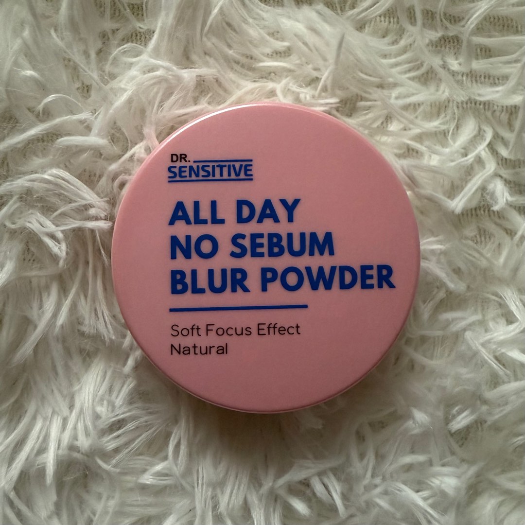 Dr. Sensitive All Day No Sebum Blur Powder (Natural), Beauty & Personal ...
