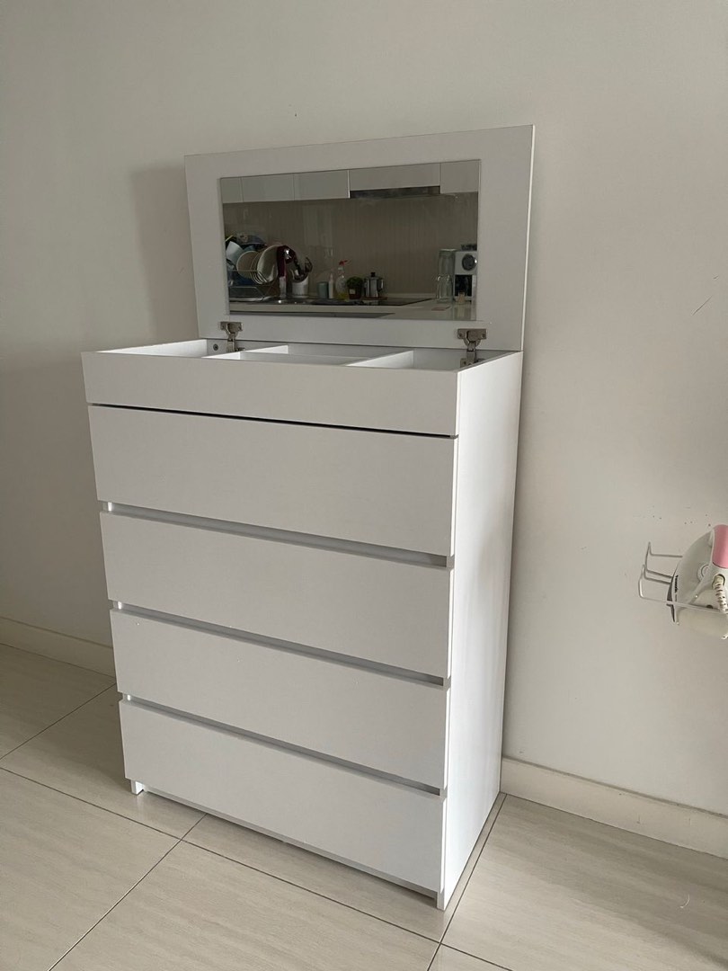 Drawer with Mirror, Furniture & Home Living, Furniture, Shelves ...