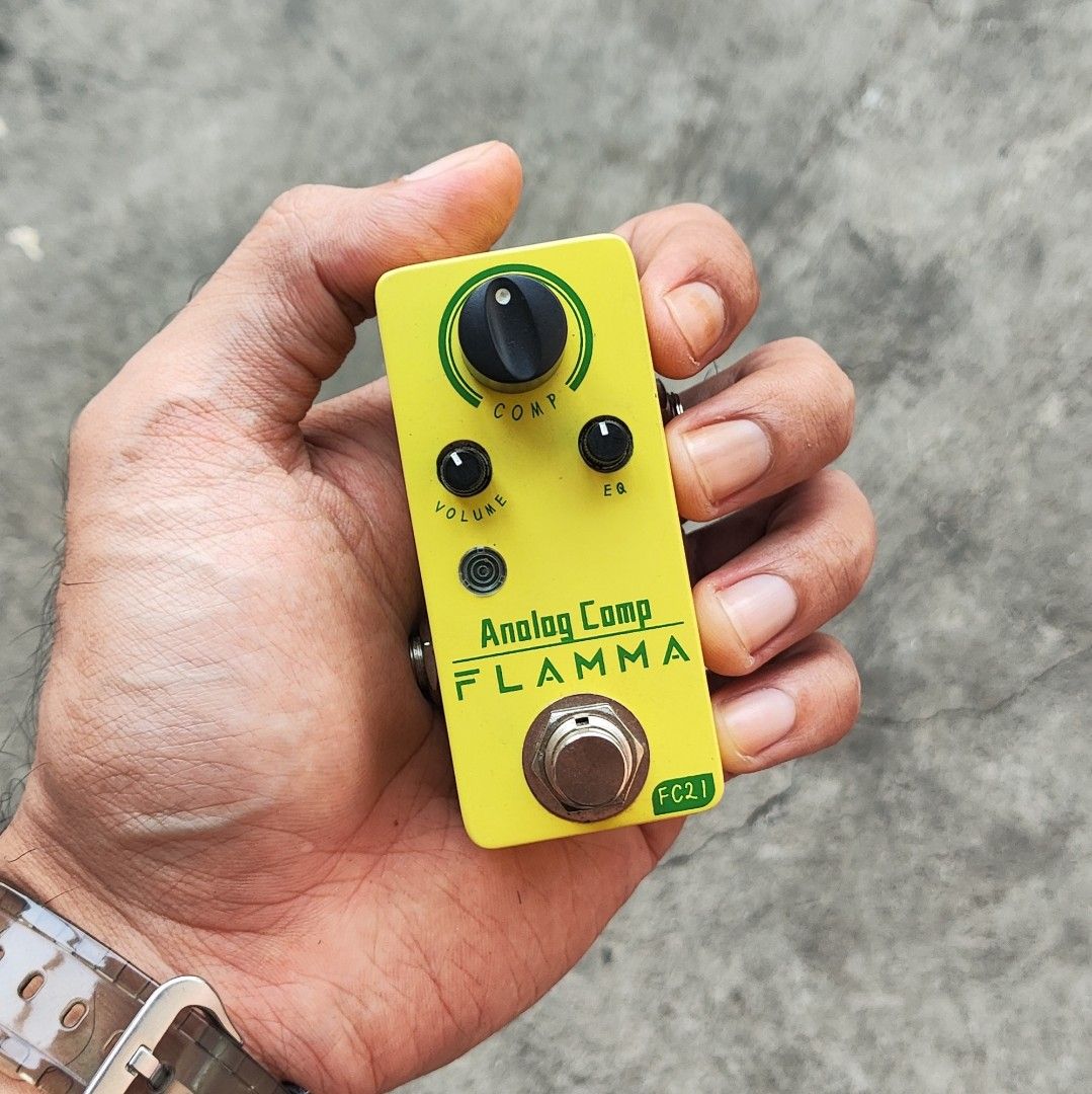 Flamma analog comp fc21 compressor pedal efek gitar fc 21, Musik ...
