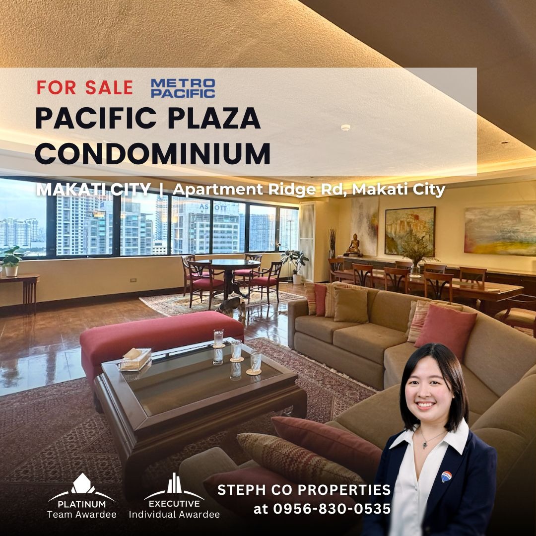 FOR SALE: Premium Makati 2BR w/ Den at Pacific Plaza Condominium ...
