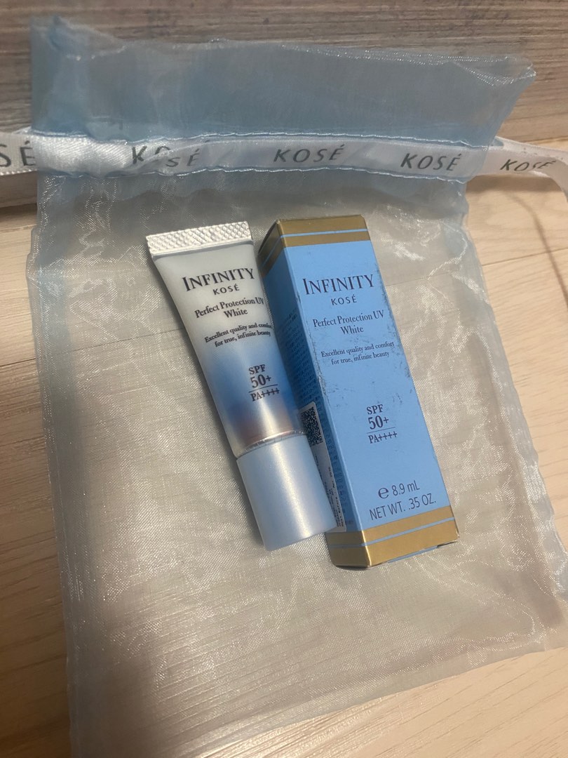 FREE KOSE Infinity UV Sunblock, Beauty & Personal Care, Face, Face Care ...