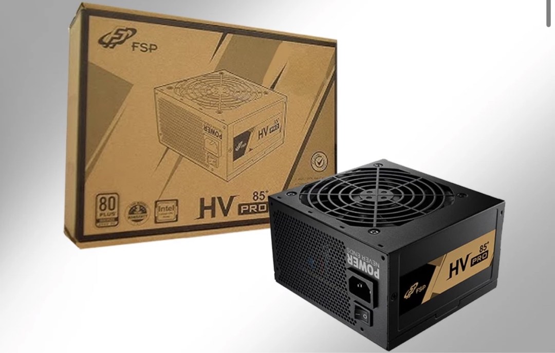 FSP HV 500w PSU PRO 85+, Computers & Tech, Parts & Accessories ...