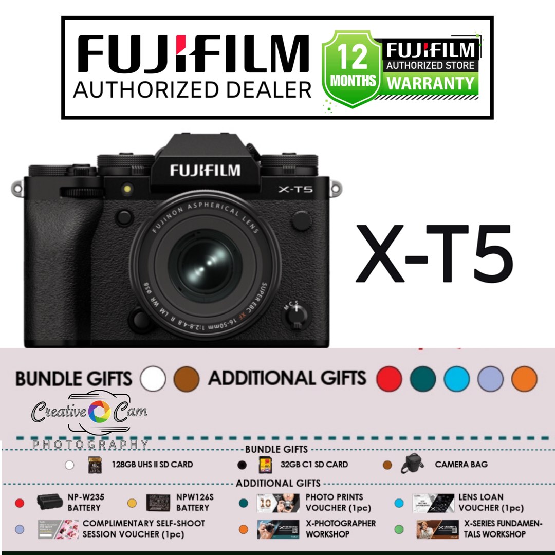 Fujifilm Fuji X-T5 Mirrorless Camera | XT5 | XT-5, Photography, Cameras on Carousell