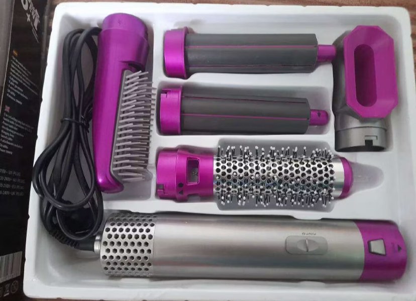 Hair 5 in 1 curler, blower and straightening, Beauty & Personal Care ...