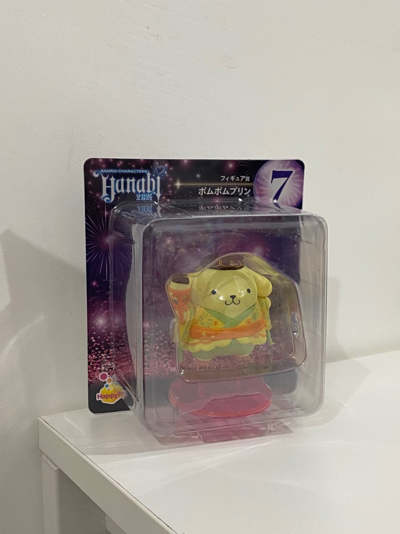 Happy Kuji Sanrio Hanabi 2024 pompompurin, Hobbies & Toys, Toys & Games ...
