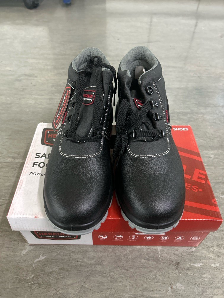 Hercules Safety Shoes, Men's Fashion, Footwear, Boots on Carousell