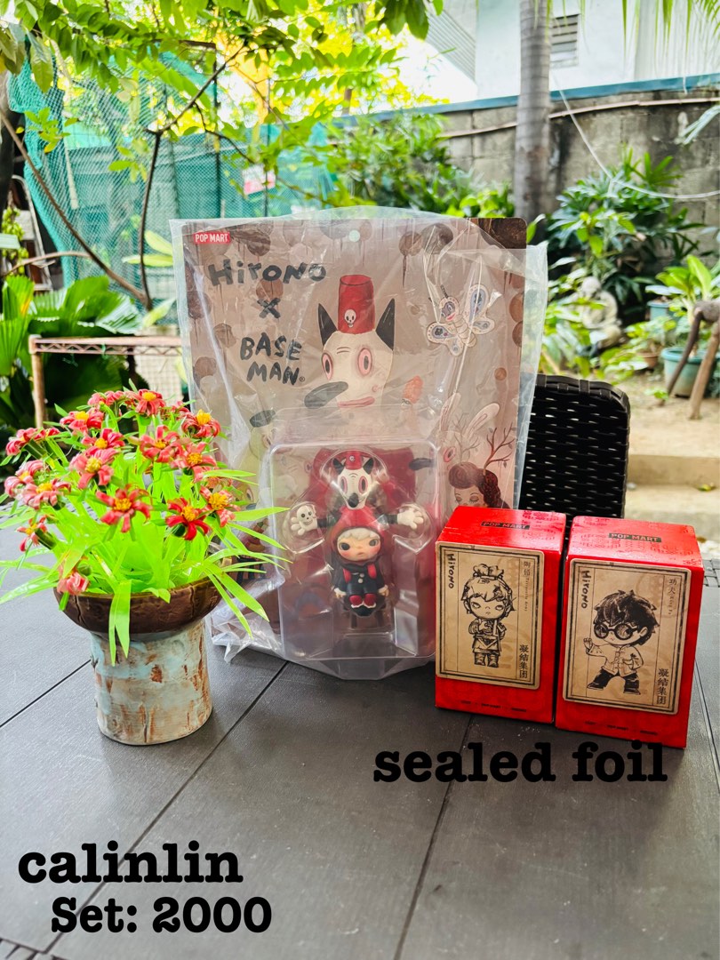 Hirono Set - Baseman (new) and Clot, Hobbies & Toys, Toys & Games on ...