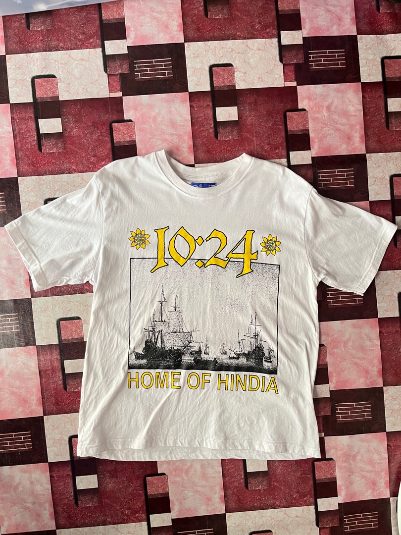 Home of Hindia Merch Tee, Men's Fashion, Tops & Sets, Tshirts & Polo Shirts on Carousell