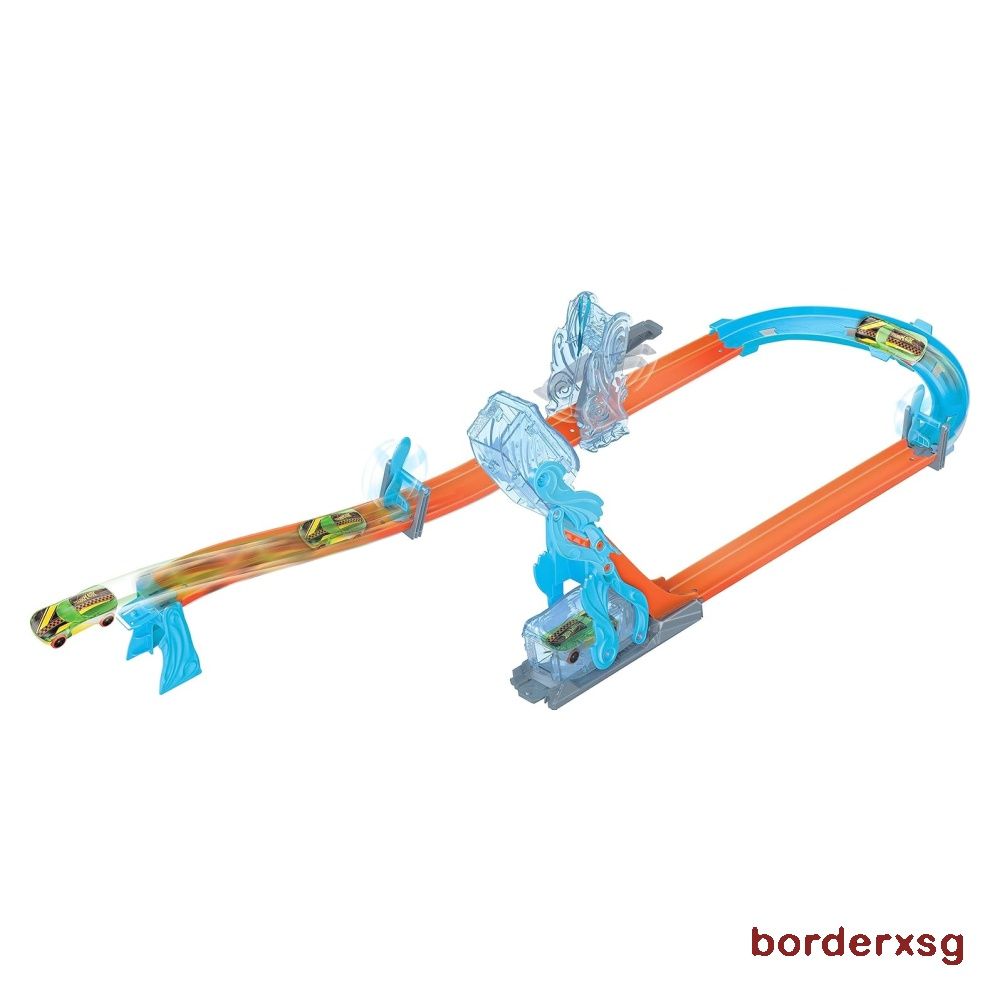 Hot Wheels Track Builder Free Fall Starter Box - Wind and Gravity Set ...