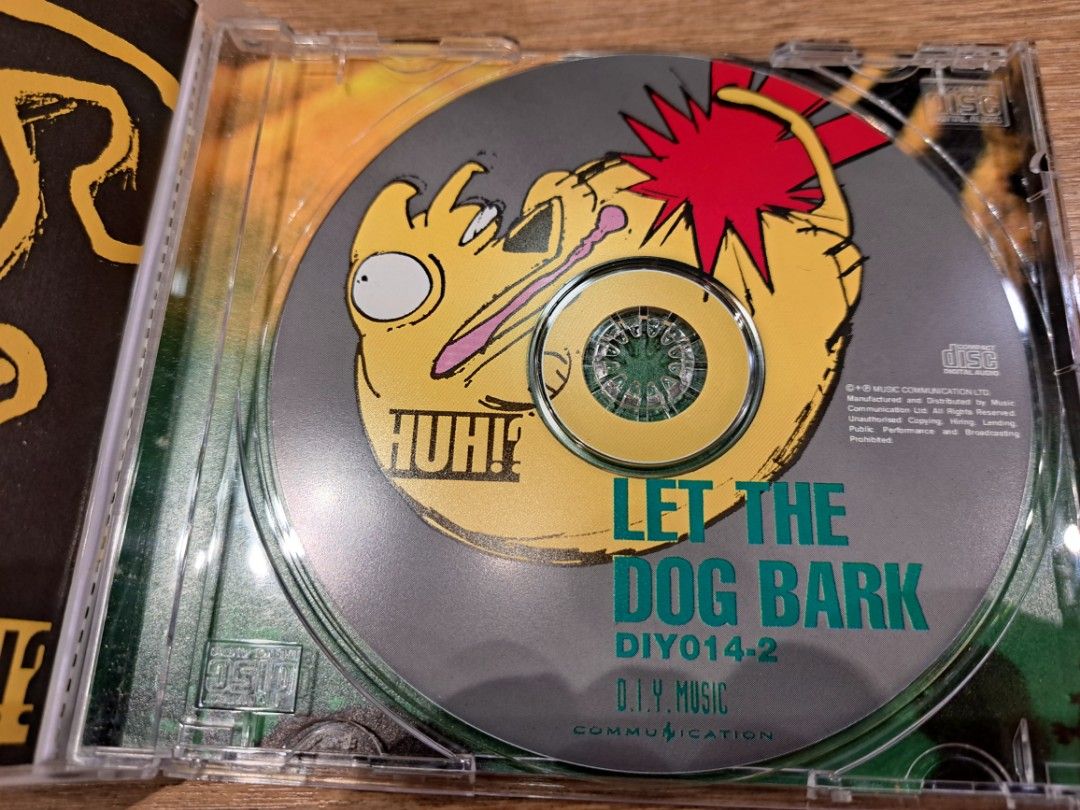 Huh!? CD Let The Dog Bark Tim/ Edmund / 肥仔明/ 田鷄 1994 Concert 演唱會 01首版 ...