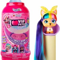 I Love VIP Pets Series 1 Mousse Bottle Surprise Hair Reveal Doll, Toys ...