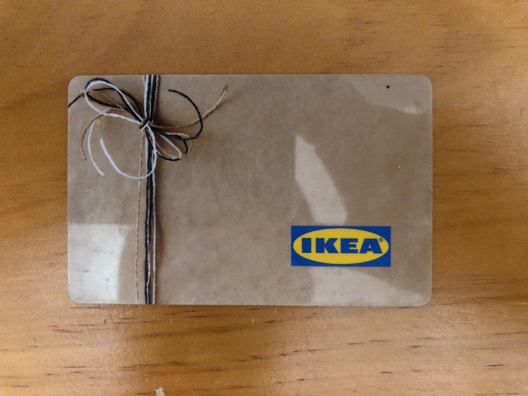Ikea card value 3290, 門票＆禮券, 現金券、兌換券、禮券 - Carousell