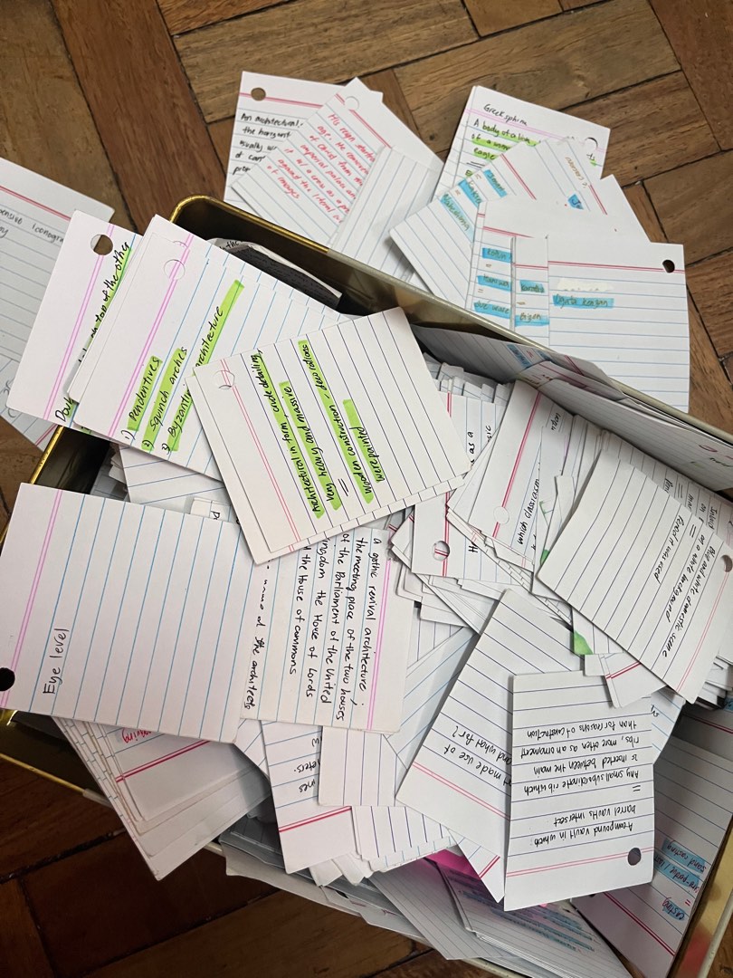 Interior Design Index Card Reviewers for Board Exams, Hobbies & Toys ...