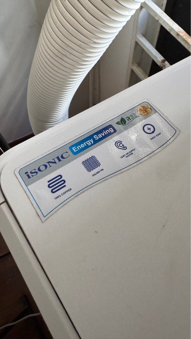 ISONIC Portable Coco Series Air Conditioner R32 IAC-PA10CX (1.0HP), TV ...