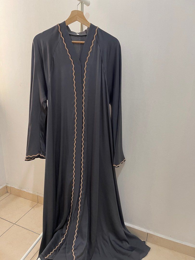 Jakel Abaya Cik Epal, Women's Fashion, Dresses & Sets, Traditional ...